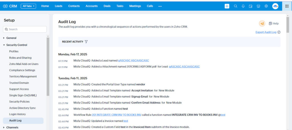Blockchain In Zoho Crm Enhancing Data Integrity And Security